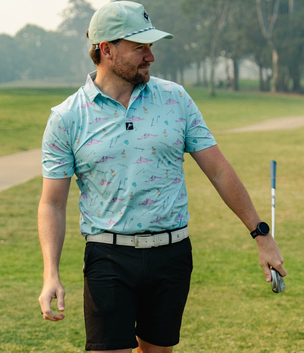 Highland Hacker Golf Polo: Slim Fit - The Fellas Golf